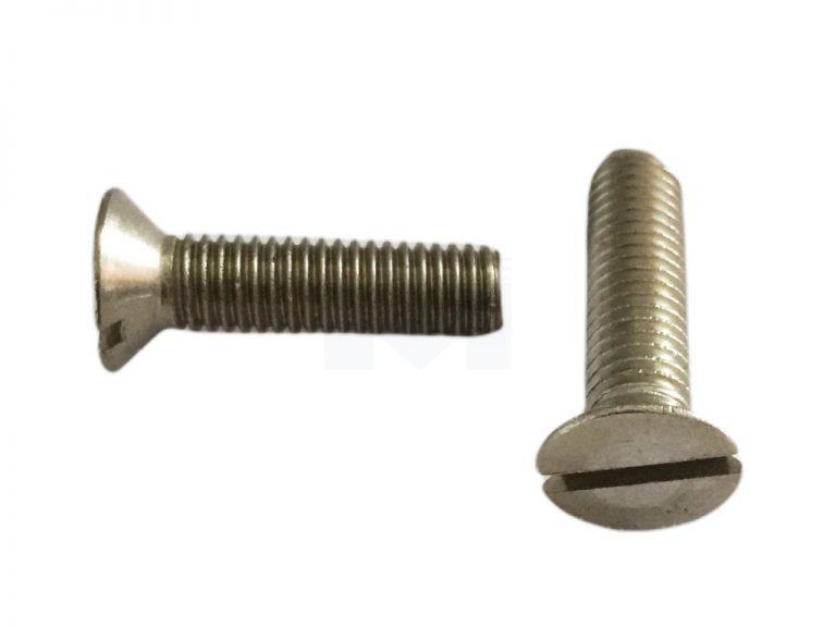 Senkschraube Edelstahl Schlitz DIN 963 in unserem Onlineshop.